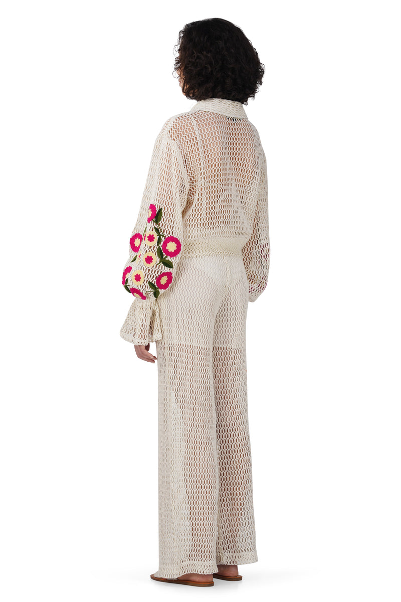 The Rose Yard Crochet Top | Carole Cohen Collection