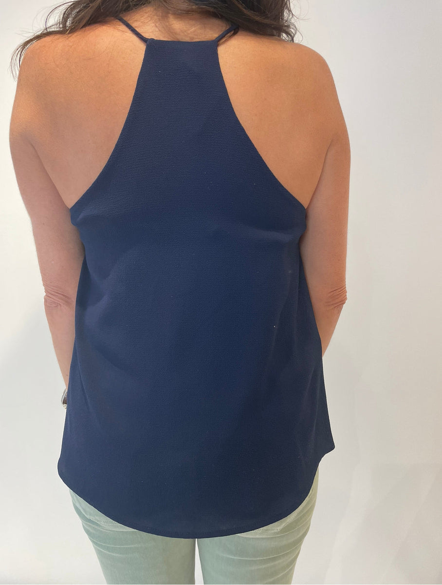 In the Navy Top 2896 \ Carole Cohen Collection